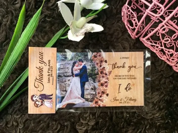 20 ONLY REF MAGNET WEDDING SOUVENIR(25PCS MIN.ORDER) | Lazada PH