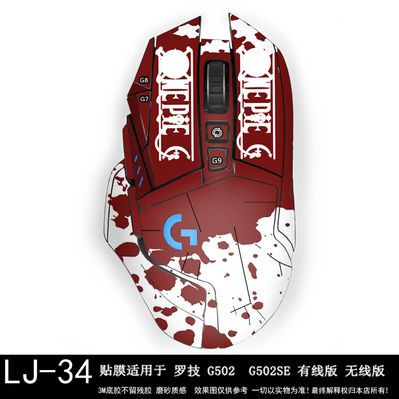 Logitech g502 skins - limfaeko